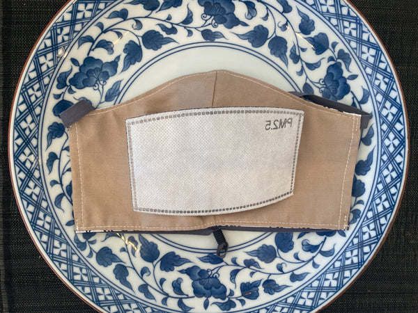 Japanese Vintage Kimono Mask (Murasaki Kasuri) – VPL